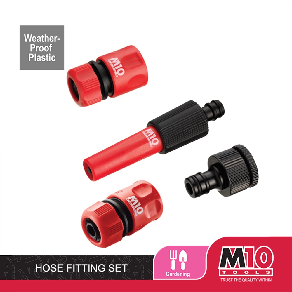 M10 Hose Fittings / Hose Connector / Tap Connector / Set - GC500 ...
