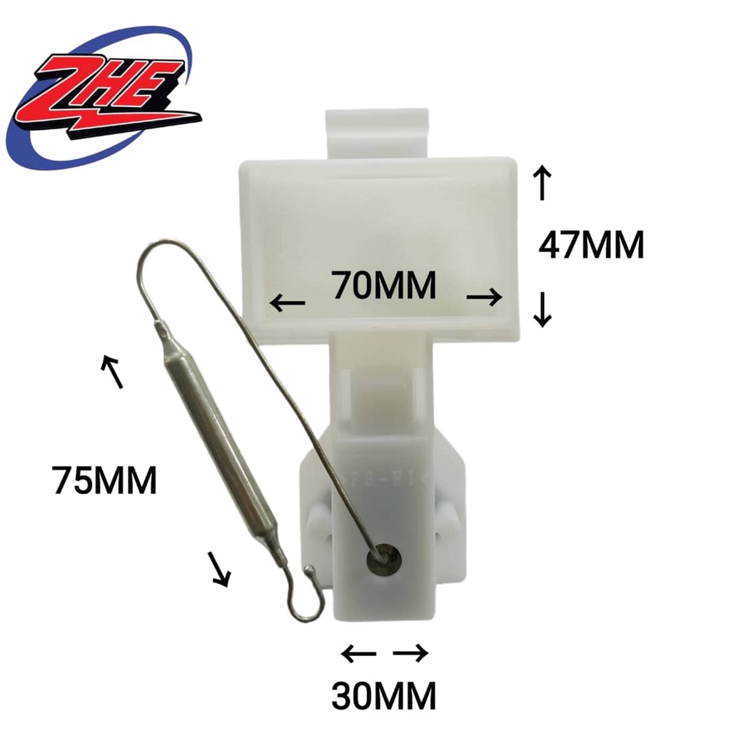 TOSHIBA FRIDGE D703 D713 GR-M43MD DAMPER THERMOSTAT / REFRIGERATOR ...