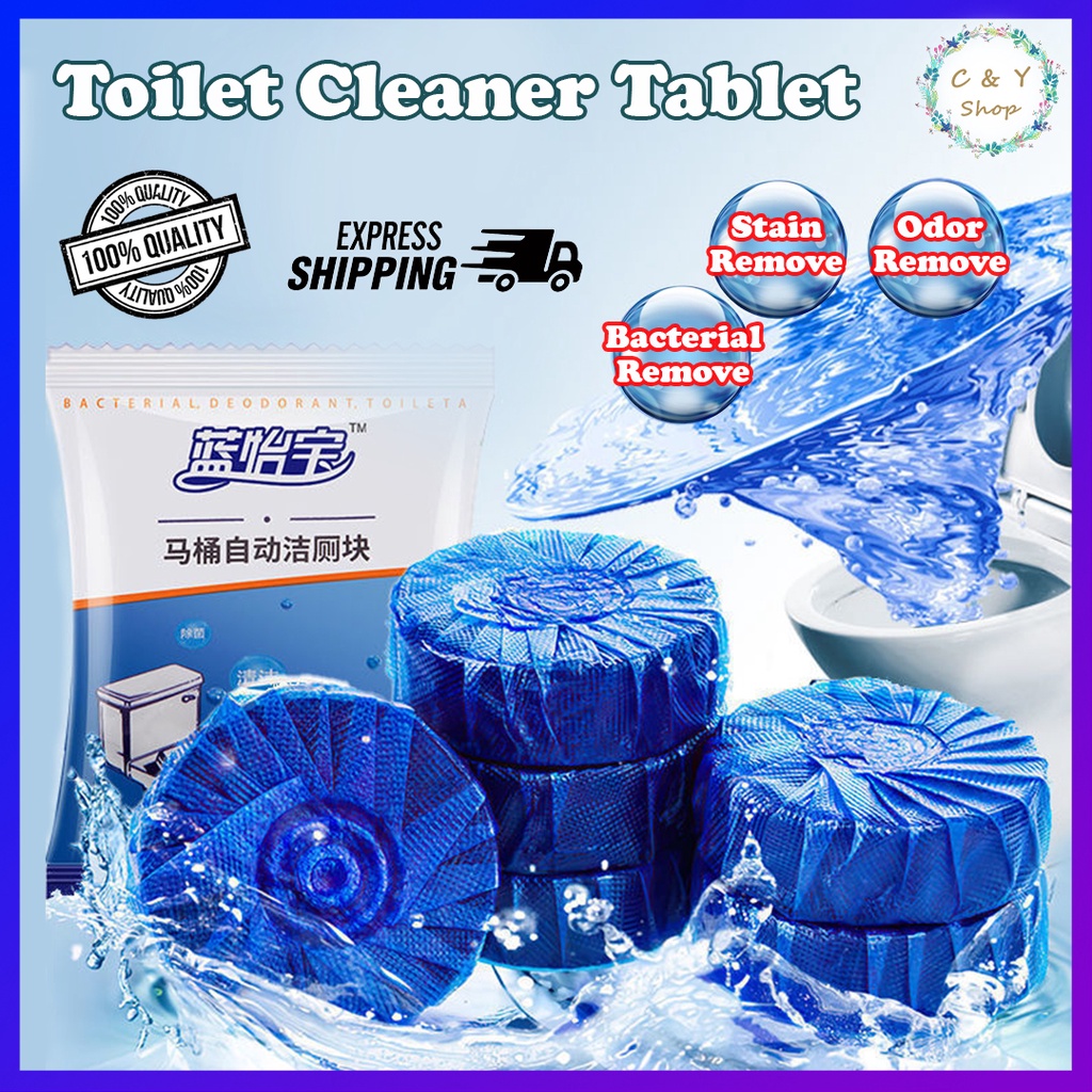 🔥Quality🔥Toilet Flush Cleaner Tablet Cube Pencuci Tandas Bilik Air ...