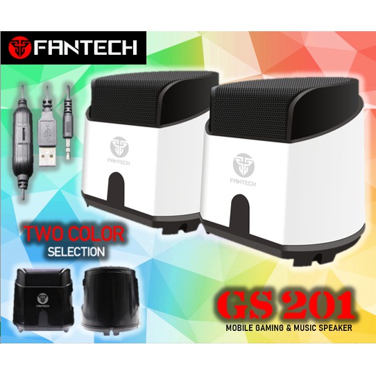 FANTECH GS 201 HELLSCREAM GAMING Super BASS SPEAKERS | Shopee Malaysia