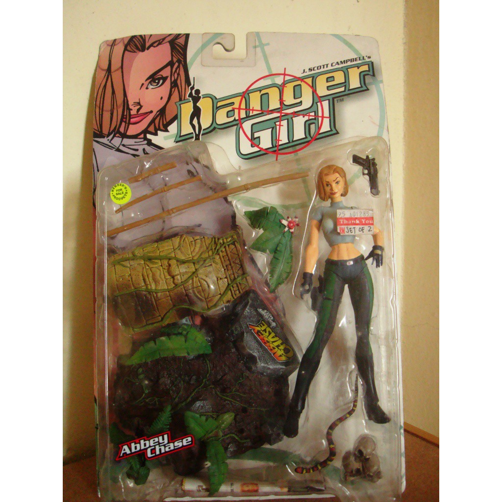 Danger Girl - Abbey Chase 5 Inch Figure 1999 | Shopee Malaysia