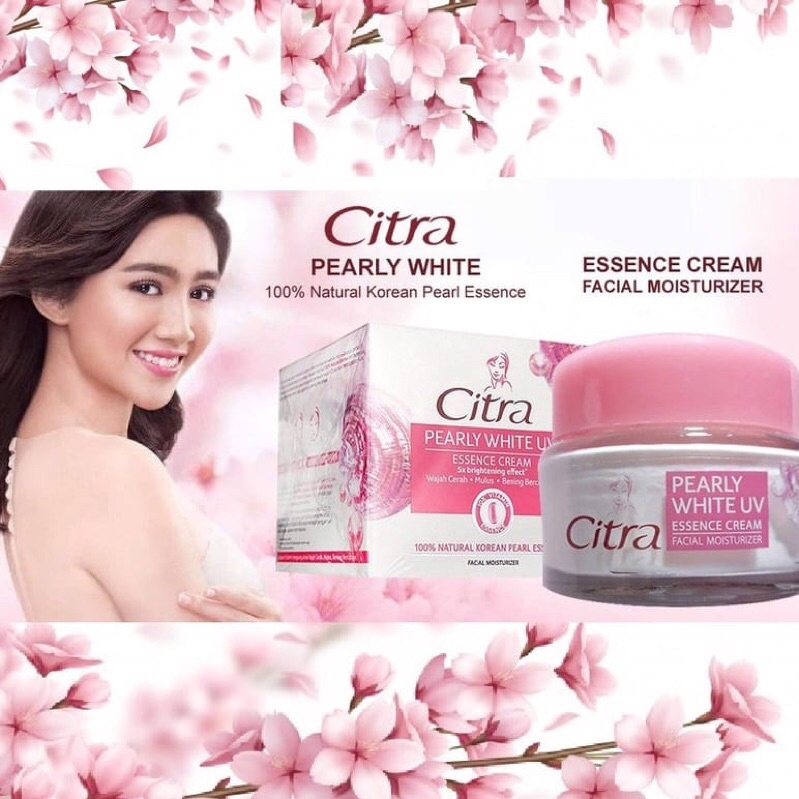 Citra Hazeline Pearly White UV Essence Cream 40g | Shopee Malaysia