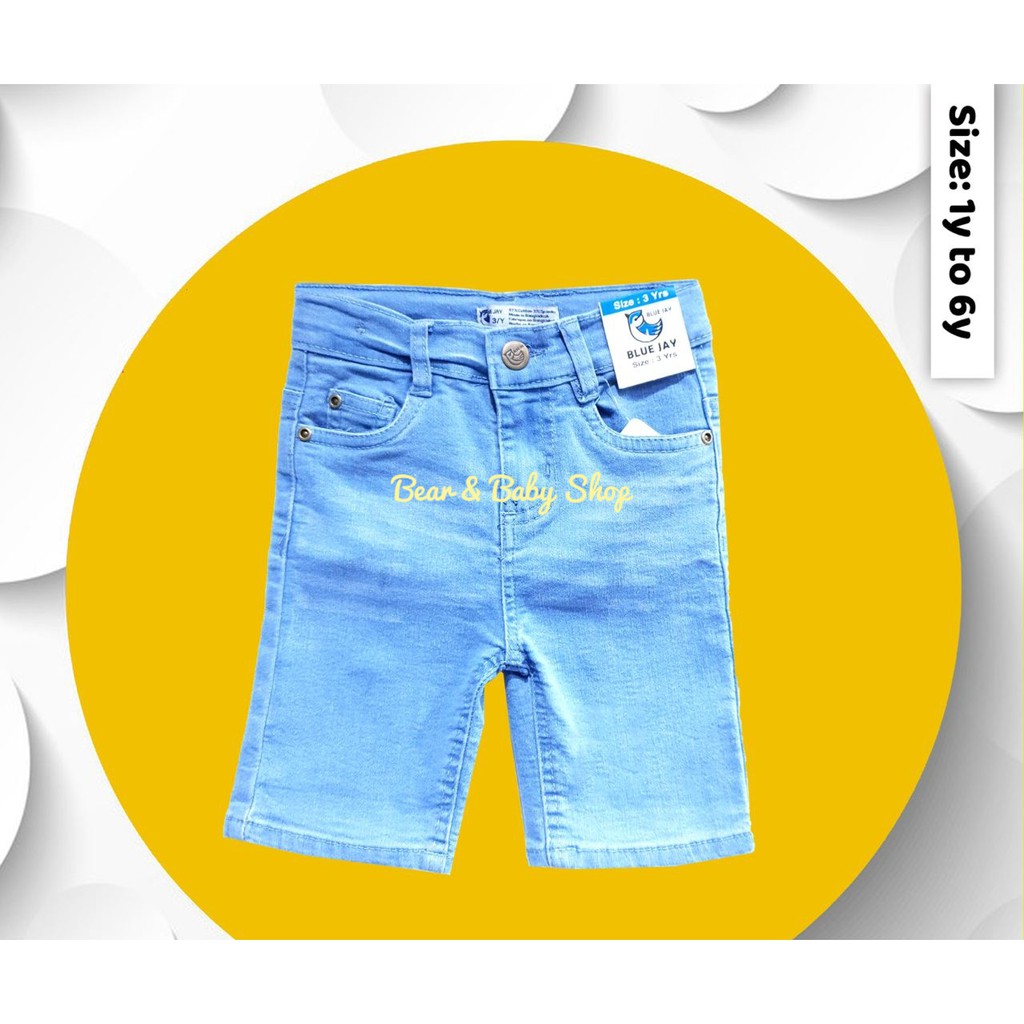 JEANS SHORT PANTS 1-12YEARS BEST QUALITY | Shopee Malaysia