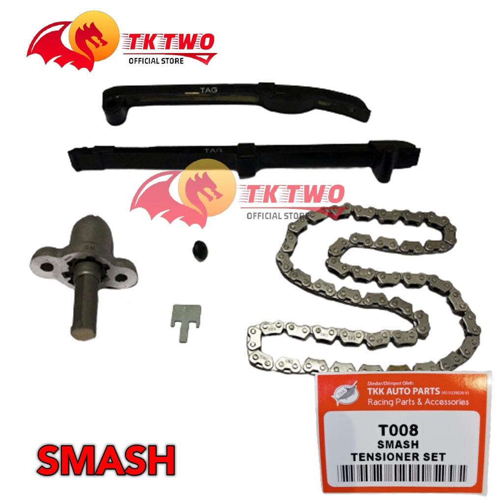 (T008) TENSIONER SMASH TIMING CHAIN TENSIONER GUIDE STOPPER ARM SET ...