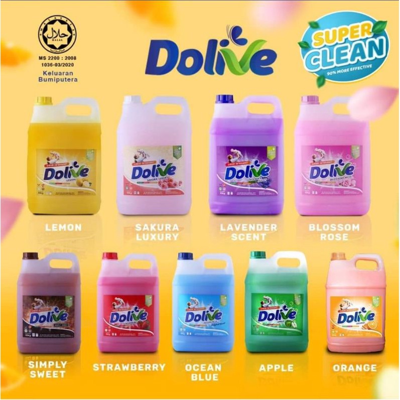 DOLIVE SABUN PENCUCI PAKAIAN 4 DALAM 1| WANGI HALAL | Shopee Malaysia