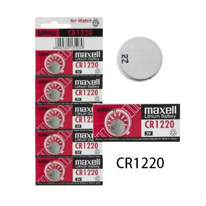 Original Maxell CR1220 3V Lithium Coin Cell Battery x 1pcs (Made in Japan) | Shopee Malaysia