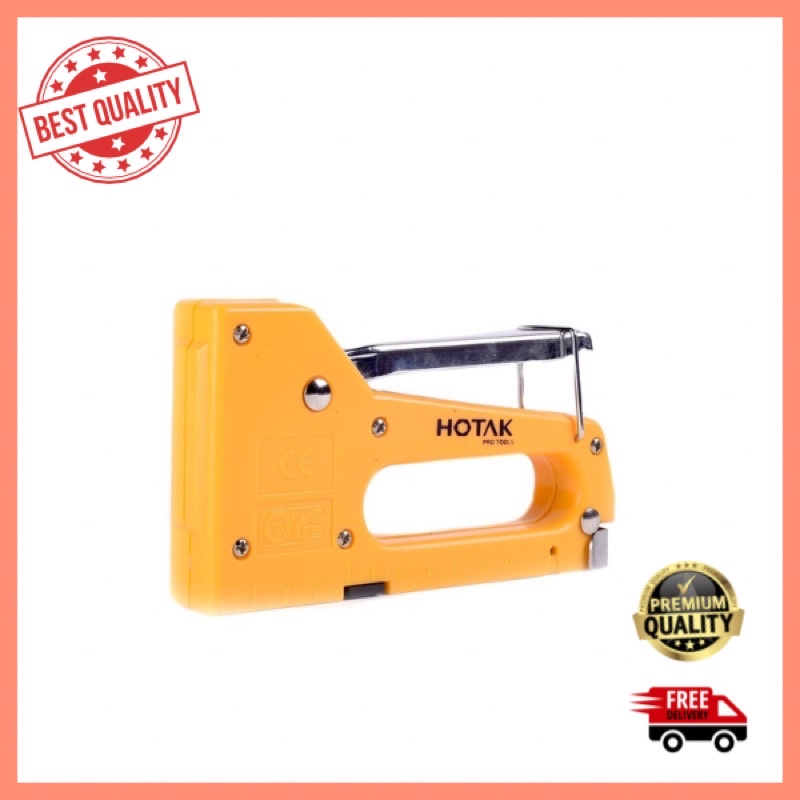 🔥READY STOCK🔥HOTAK Light Duty Tacker Stapler Gun (4-8mm) | Shopee Malaysia