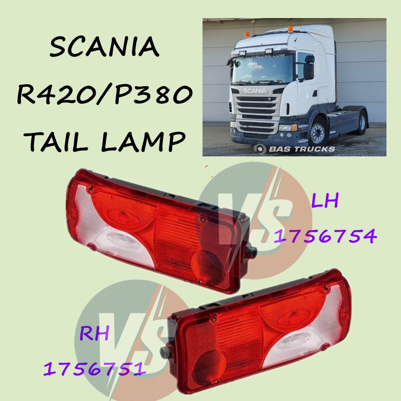 SCANIA R420/P380 TAIL LAMP OR TAIL LENS | Shopee Malaysia