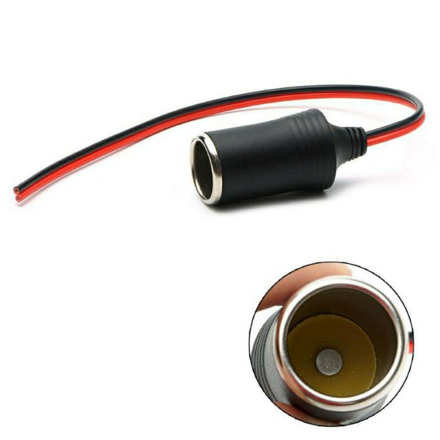 Car Auto cigarette lighter female socket with Wire(DVR SOCKET) | Shopee ...