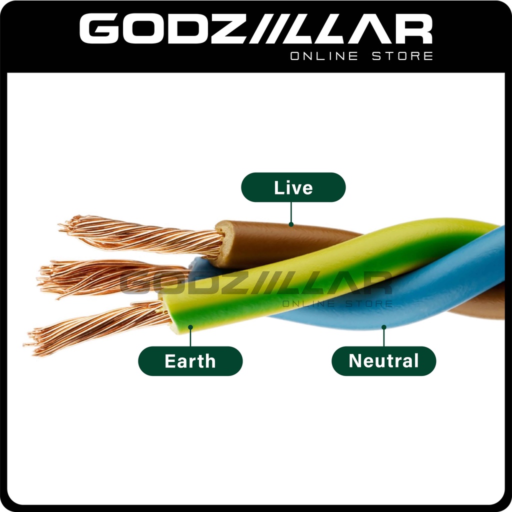 (Loose Cut) 3 Core Flexible Cable | 40/0.193 & 70/0.193 & 110/0.193 ...