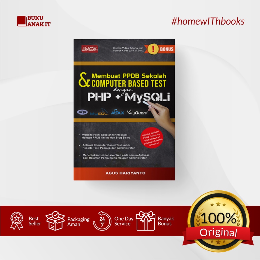 Book To Make School Ppdb And Computer Based Test With Php And Mysqli Bonus Source Code And Video