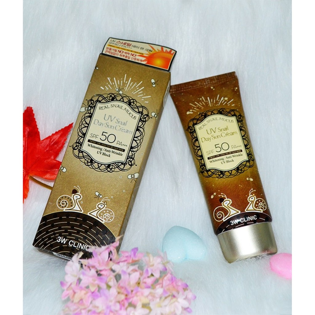 Uv Snail Day Sun Cream SPF 50 PA+++ | Shopee Malaysia