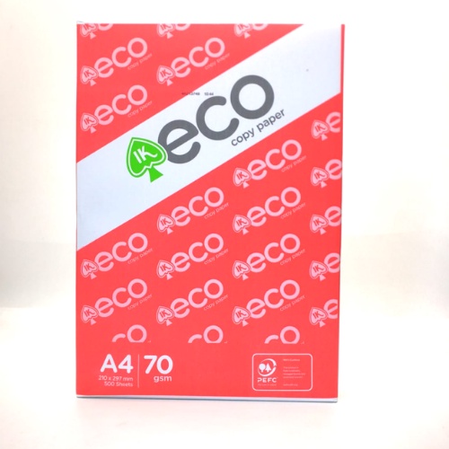 IK Eco Copy Paper A4 500Sheet 70GSM (210 X 297MM) | Shopee Malaysia
