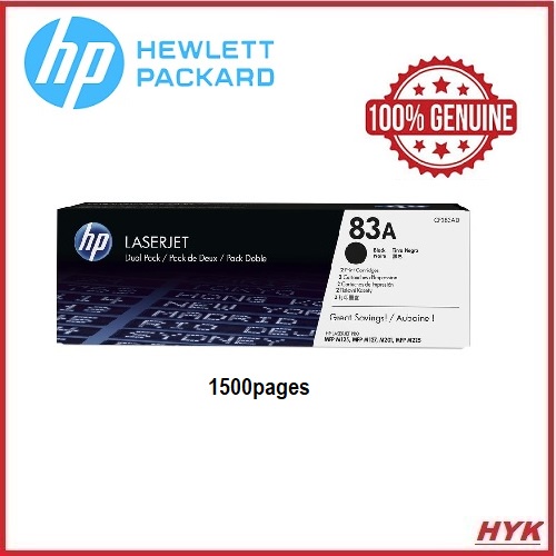 HP CF283A TONER CARTRIDGE ( 83A) | Shopee Malaysia