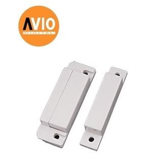 Wired Burglar Alarm Magnetic Magnet Door Sensor 25mm Max Sensing Detect ...