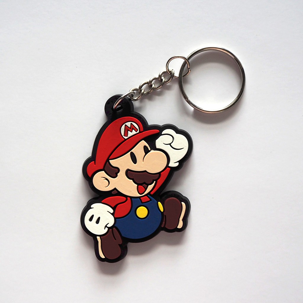 Mario Rubber Keychain Nintendo Switch | Shopee Malaysia