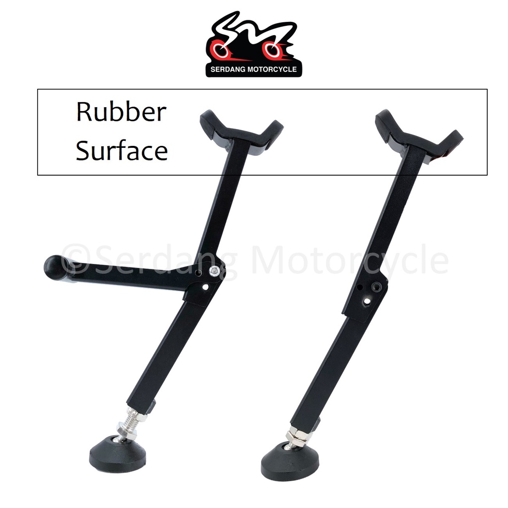 Portable Single Side Paddock Stand Swing Arm Wheel Lifter Pack Jack ...