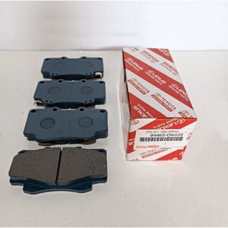 Original - Brake Pad Disc Front Brake Pads for Toyota Hilux Vigo Old DC ...