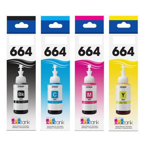 EPSON 664 PREMIUM OEM INK Refill Ink T664 Compatible For EPSON L120 ...