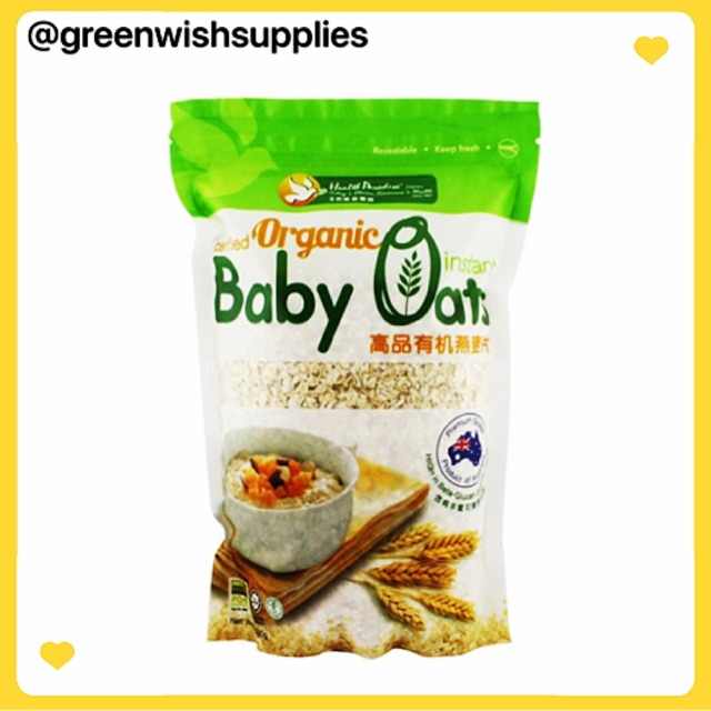 HEALTH PARADISE - Organic Instant Baby Oats, 高品有机燕麦片(500g) Exp:10/2025 ...