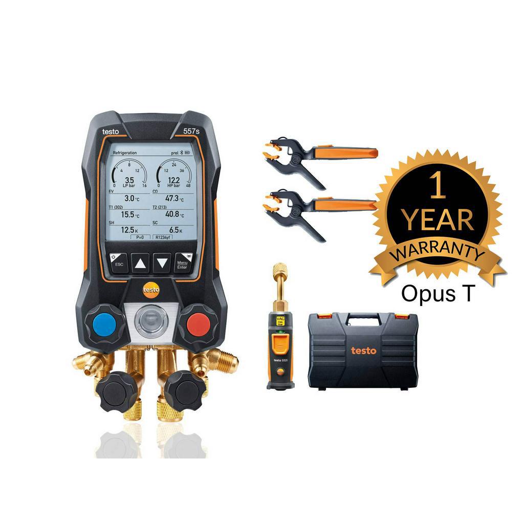 testo 557s Smart Vacuum Kit - Smart digital manifold with wireless ...