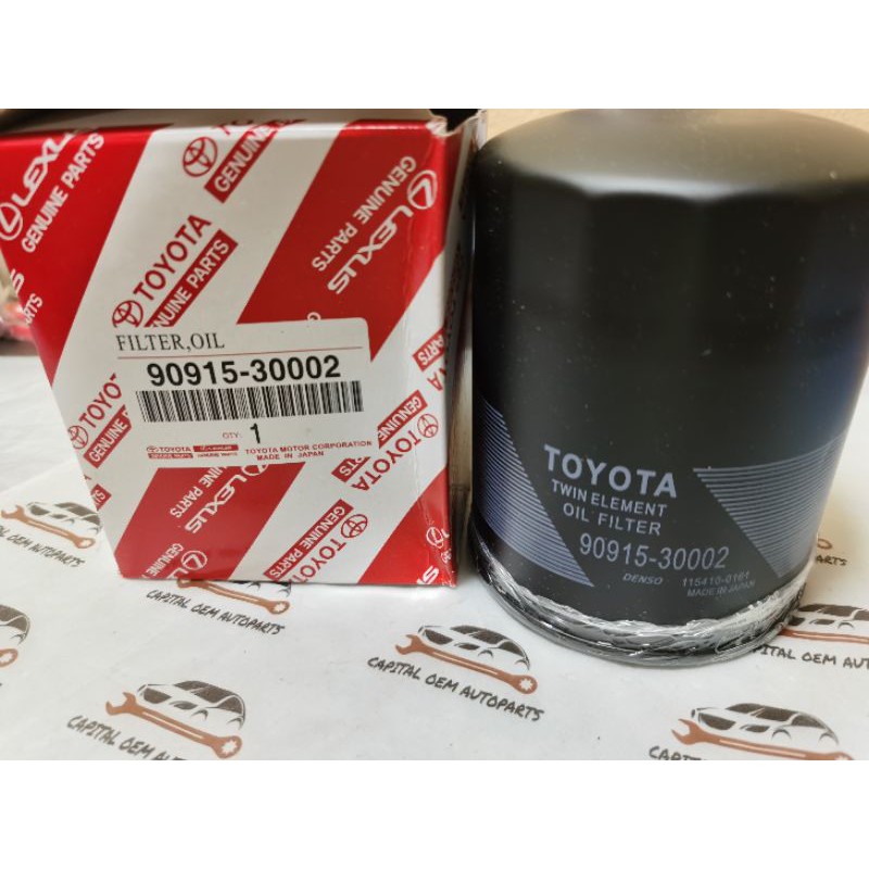 TOYOTA CROWN MAJESTA JZS14 / LS141 / UZS14 / GS141>Hilux Surf KZN185 Oil Filter ( 90915-30002-8T ...