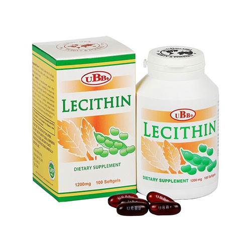 (Box Of 100 Tablets) Lecithin Ubb - Support For Fatty Liver Treatment ...