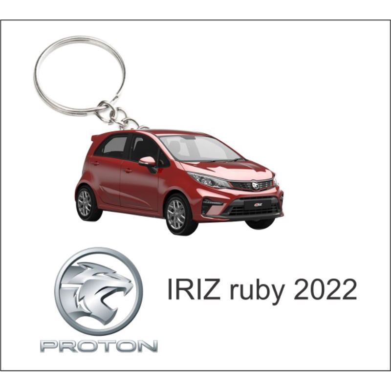 proton iriz ruby red keychain 2022 | Shopee Malaysia