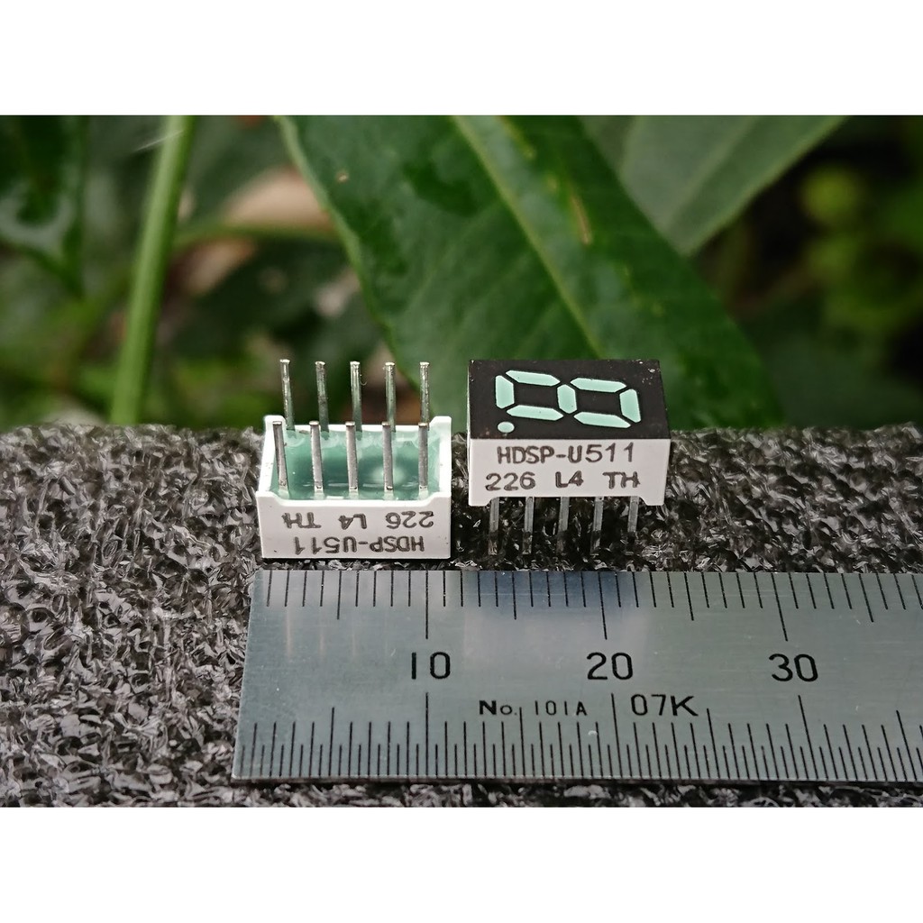 Avago HDSP-U511 7-segment Led (Green) | Shopee Malaysia