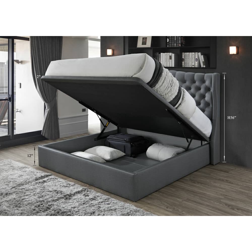 [Combo Bed Set] Toronto Fabric Bed & Mattress Swiss Foundation Divan ...