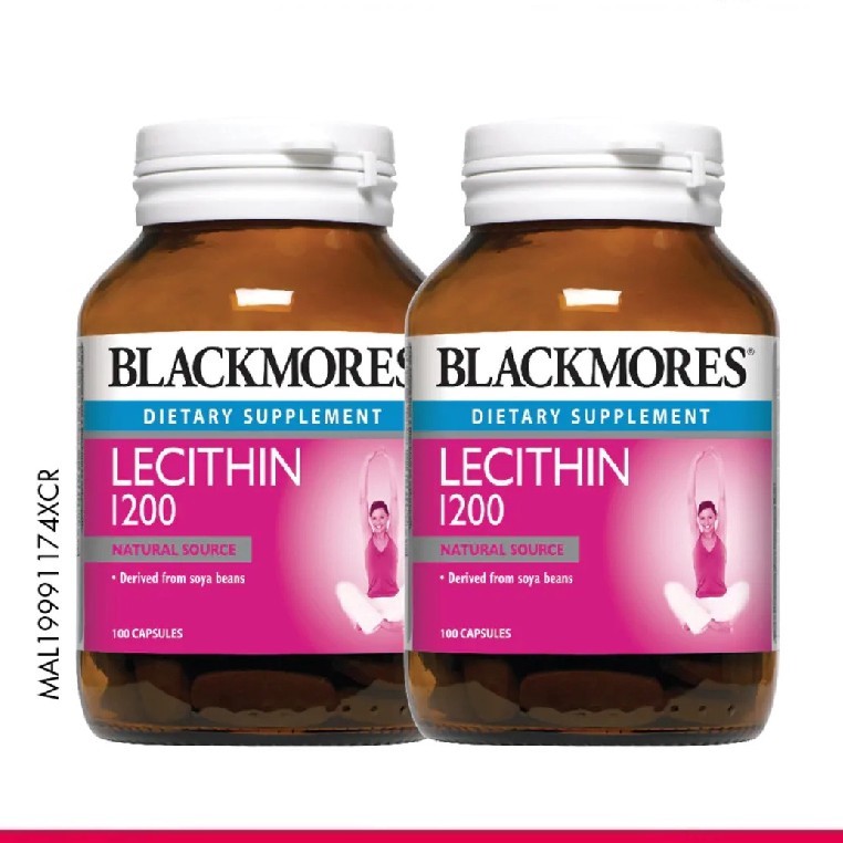 Blackmores Lecithin 1200mg (100 tablets X 2 bottles) | Shopee Malaysia