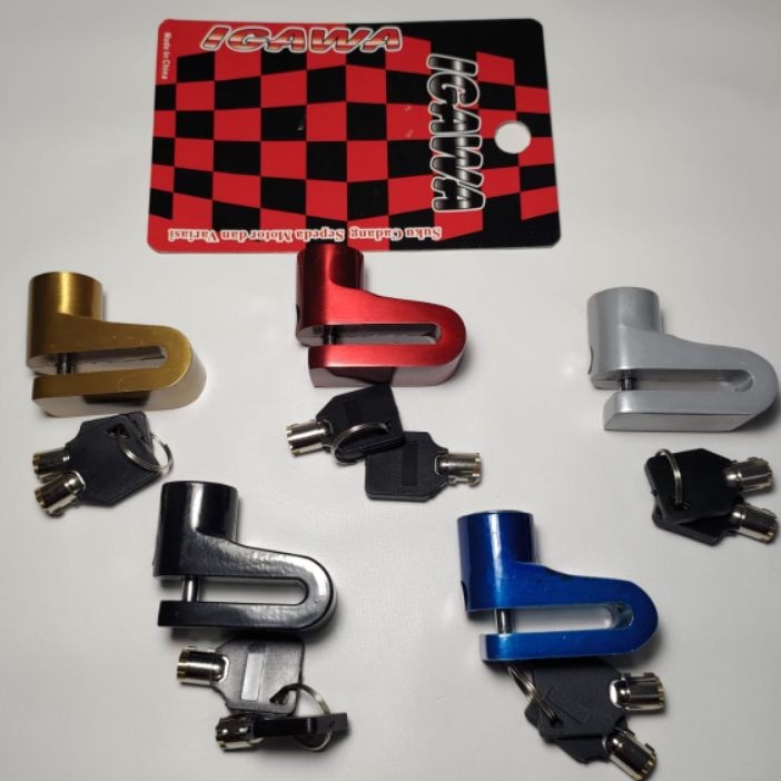 Igawa disc Lock / disc Lock / Motor Safety Lock / universal disc ...