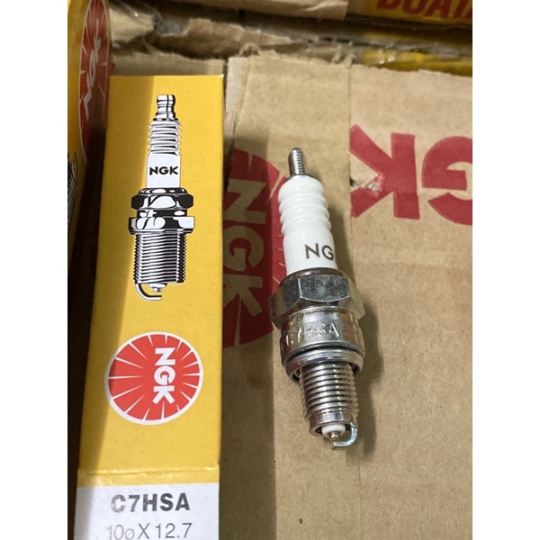 Original NGK Spark Plugs C6HSA / C7HSA EX5/Dream/Wave 100/Kriss 110 ...