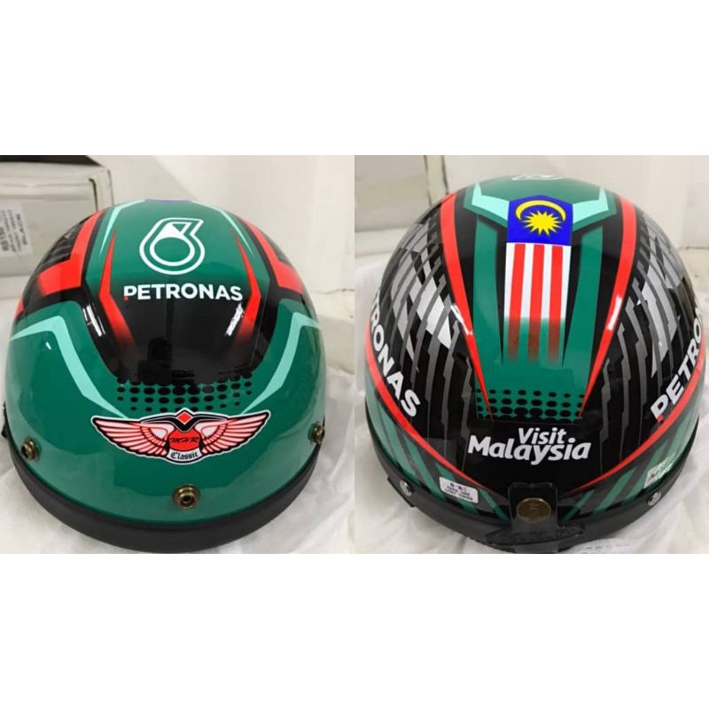 Original MHR III Helmet Half Special Edition Vale Shark Turtle Movistar ...