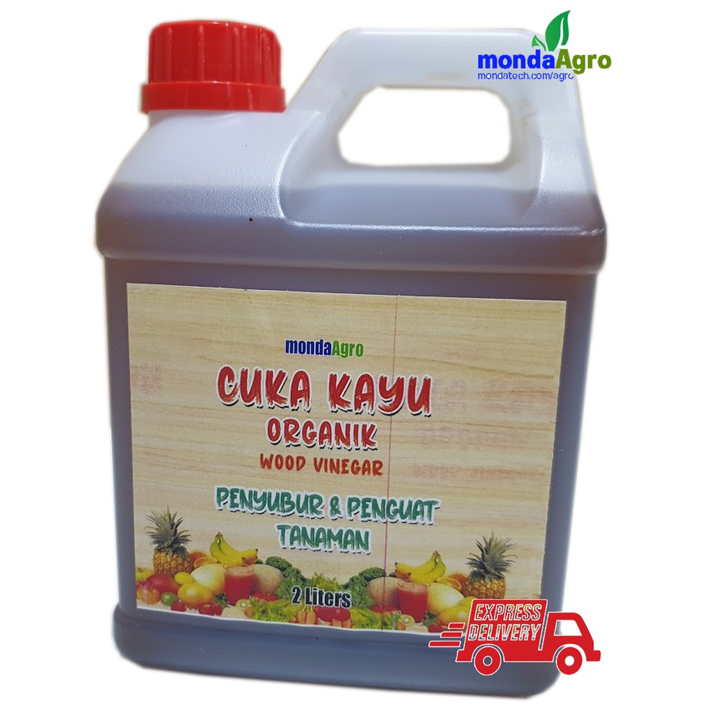 CUKA KAYU 100% ASLI TANPA CAMPURAN ASLI / WOOD VINEGAR 2 LITERS ...
