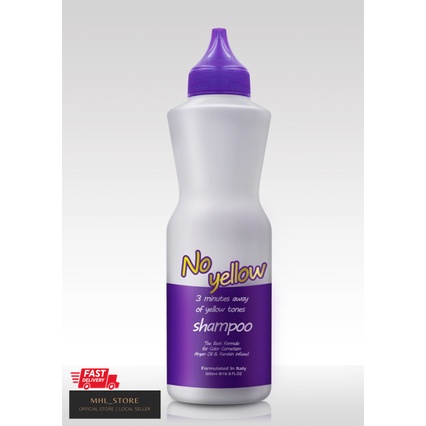 No Yellow Shampoo 500ml (For Bleach Hair) | Shopee Malaysia