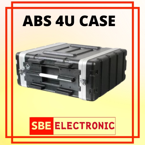 HEAVY DUTY ABS 4U FLIGHT CASE EQUIPMENT RACK CASE (ABS-004) | Shopee ...
