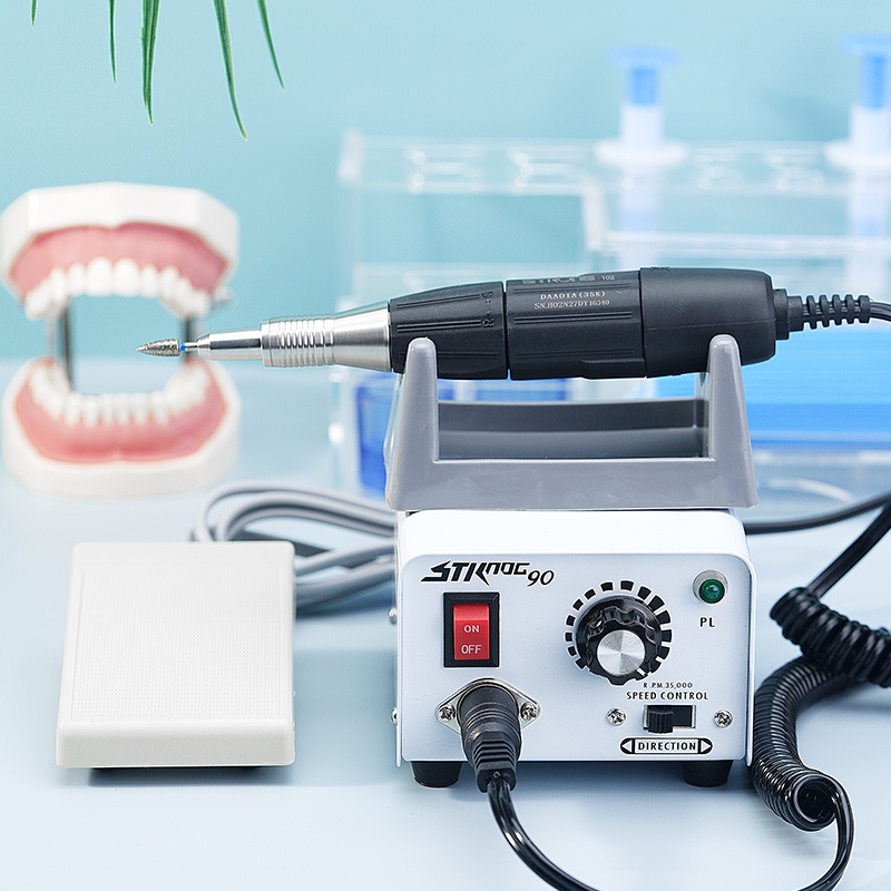 Dental STRONG 90 Micro Motor Micromotor Machine 220V+WT 102L Handpiece ...