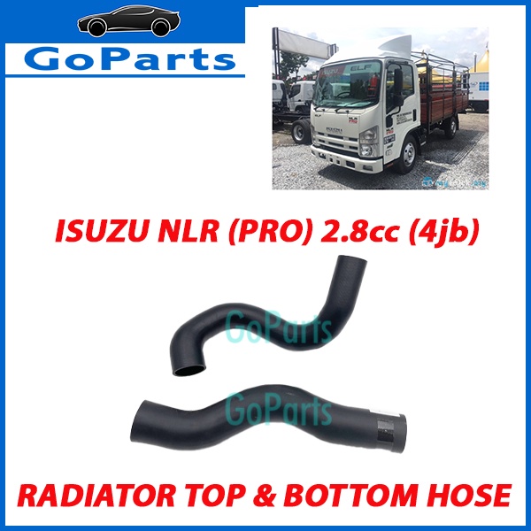 ISUZU NLR PRO 2.8 4JB RADIATOR WATER HOSE TOP & BOTTOM | Shopee Malaysia