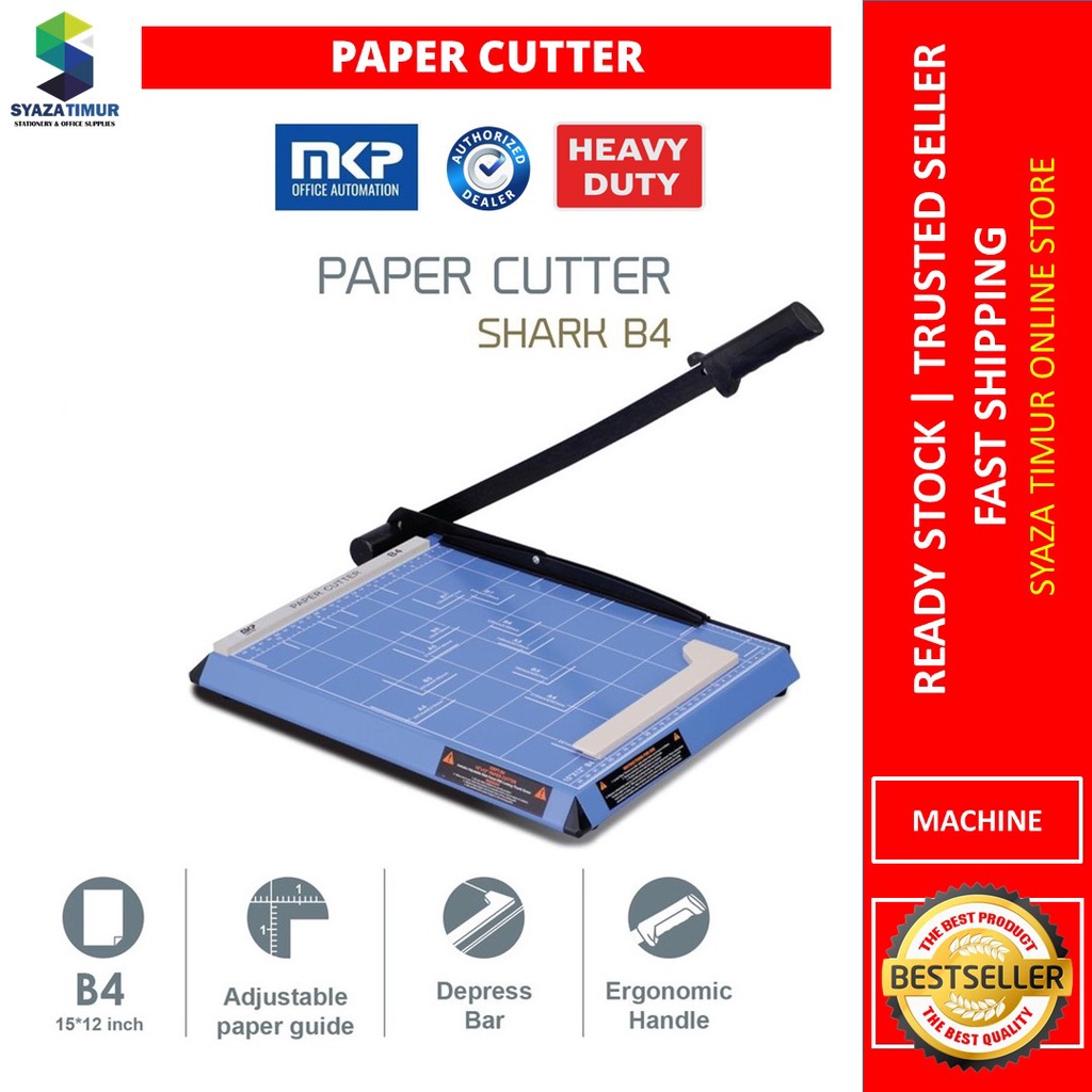 [ST-GR MY] MKP Paper Cutter SHARK A4/B4 | Paper Cutter , Trimmer ...