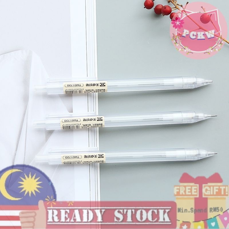 🔥Ready Stock🔥Simple Style 0.5mm Mechanical Pencil student stationery ...