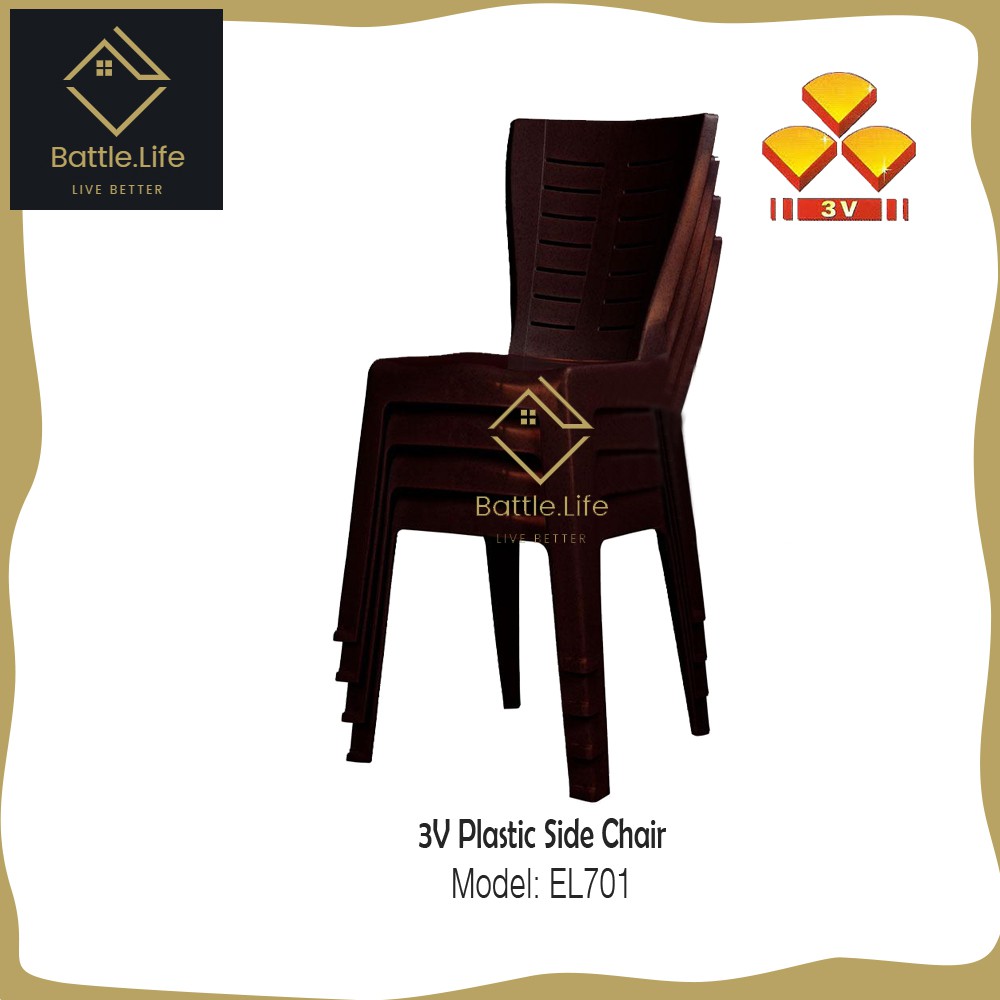 Battle.Life 3V Original EL701 Grad A High Quality Stackable Dining ...