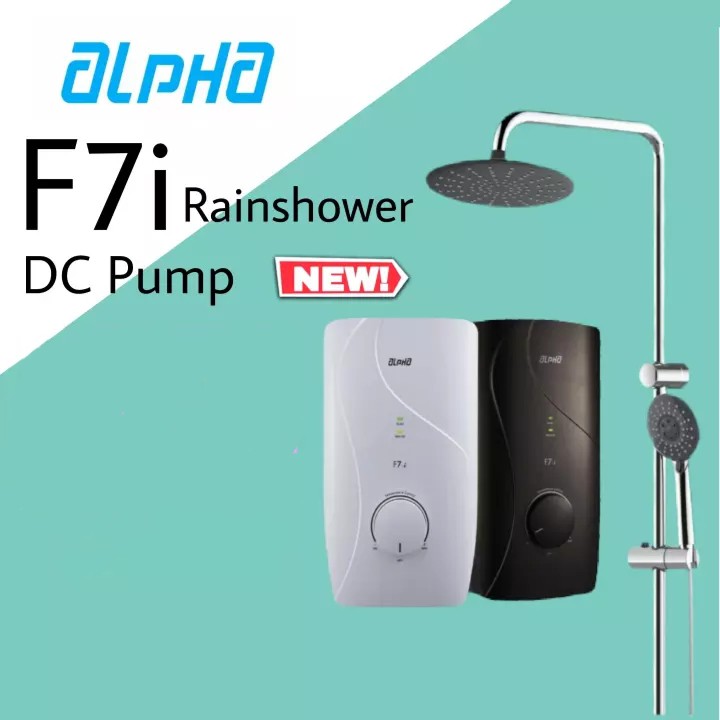 ALPHA - F7 i Rain Shower Instant Water Heater (DC Pump) | Shopee Malaysia
