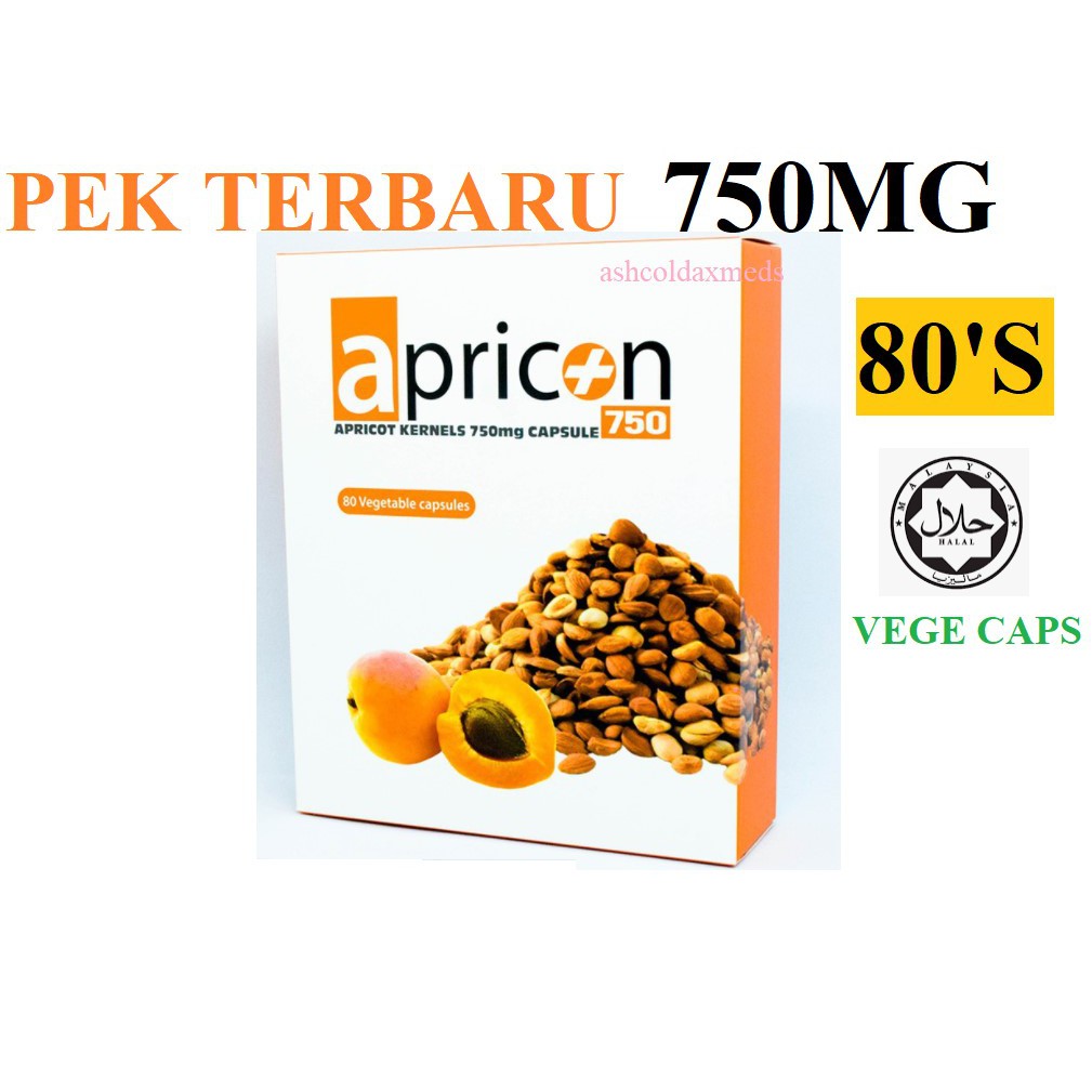 Farmas Health APRICON Apricot Seed 750MG 80S EXP06/2026 | Shopee Malaysia