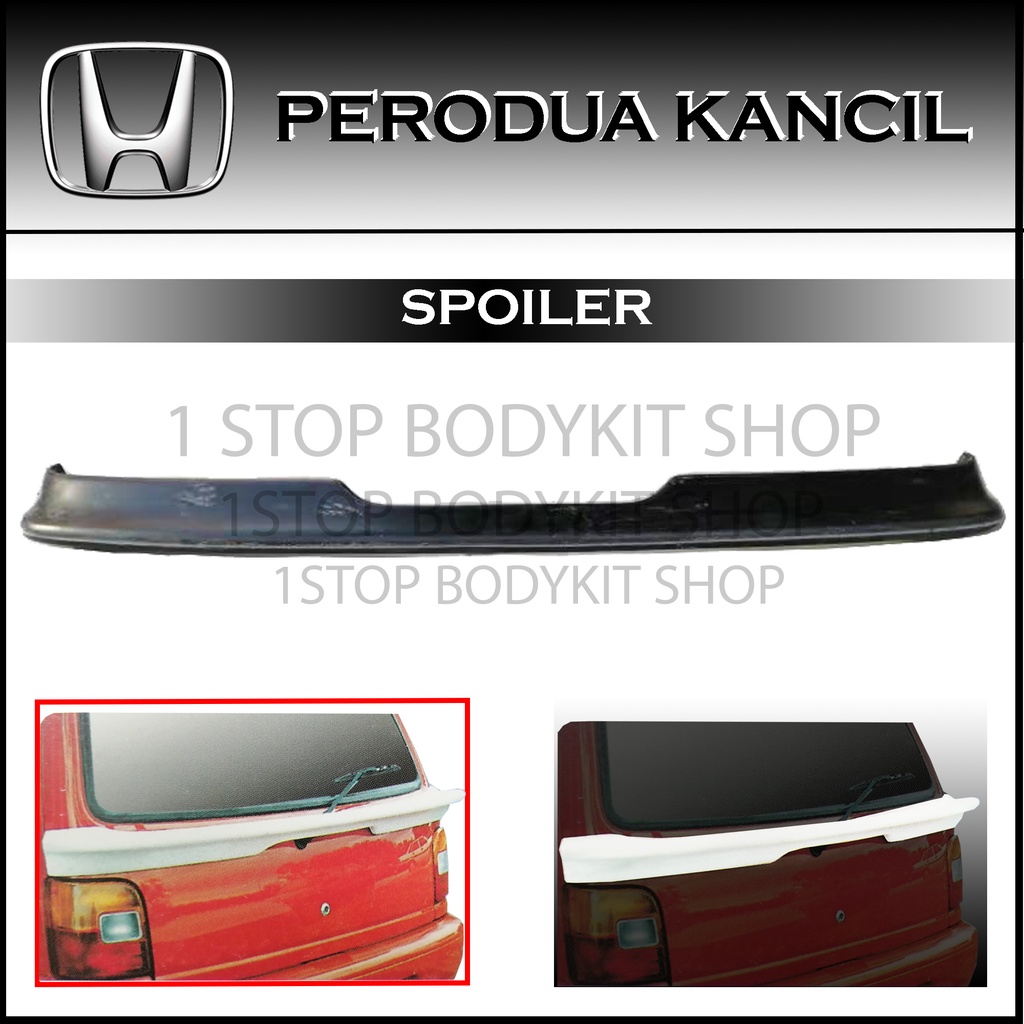 PERODUA KANCIL 660/850 (LAMPU PETAH ) SPOILER (MIRA,CROSS,OE) FIBER ...