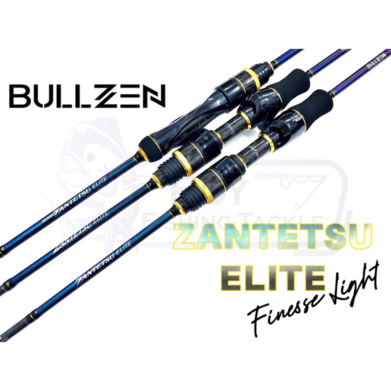 2022 Bullzen Zantetsu Elite Baitcast & Spinning Rod BC Baitcasting ...