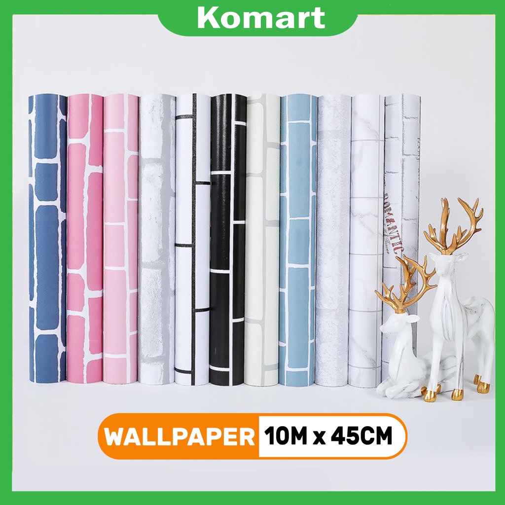 10 Meters Wall Paper Wall Sticker Self Adhesive Wallpaper Home Decor ...
