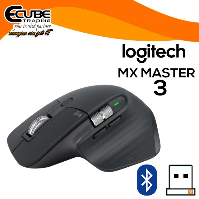 Logitech MX Master 3 Advanced Wireless Mouse with Hyper-fast Scroll | Shopee Malaysia