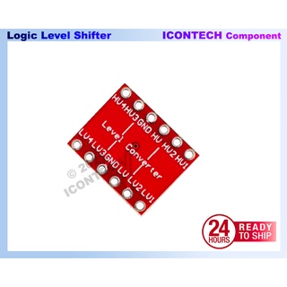 4 Channel Logic Level Converter Bi-Directional 5V-3.3V Logic Level ...