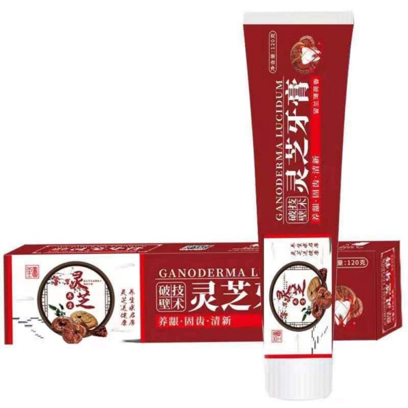 👉灵芝牙膏120ml Ganoderma lucidum toothpaste 120ml | Shopee Malaysia
